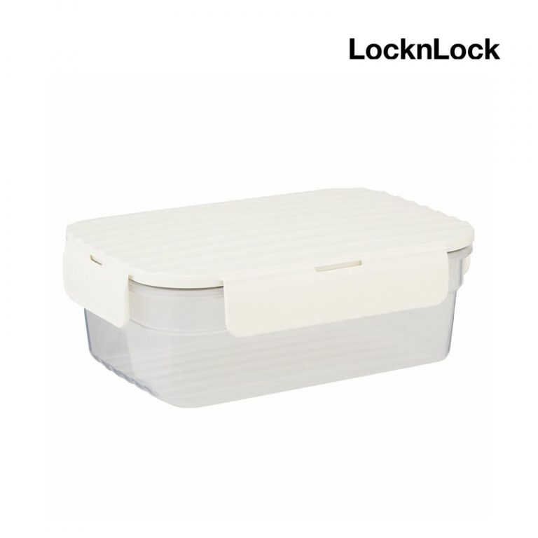 LocknLock กล่องถนอมอาหาร LocknLock WAVE ความจุ 960 ml. รุ่น LWC204WHT ...
