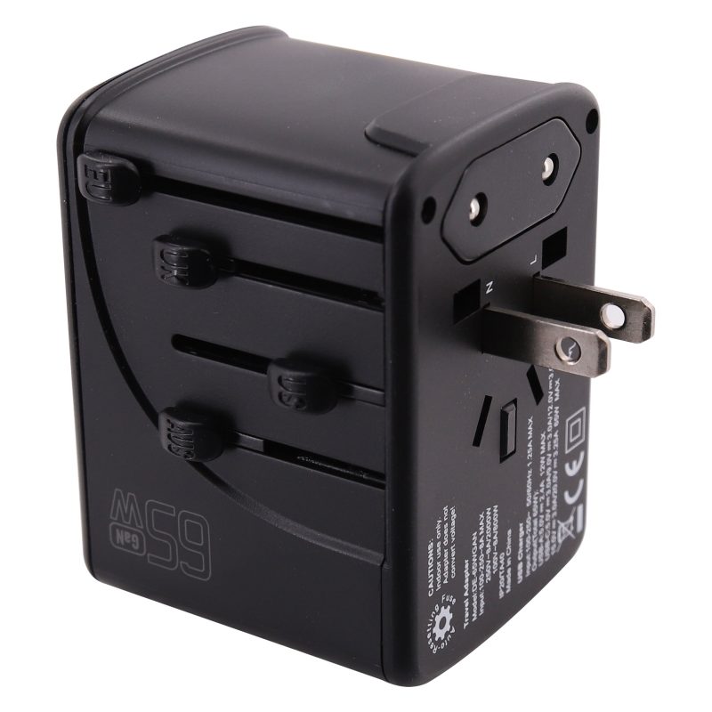 Toshino All-in-One Universal socket DE-65WGAN – Double A Delivery